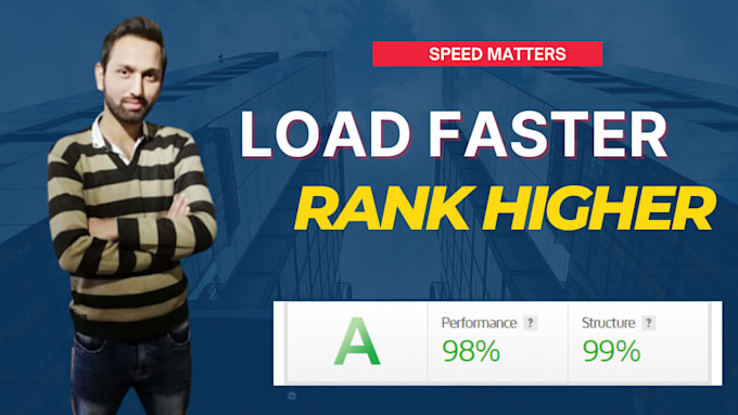 Do wordpress website speed optimization and google page speed score by ...