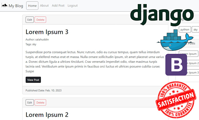 Build your django web application with confidence by Ayubi99 | Fiverr