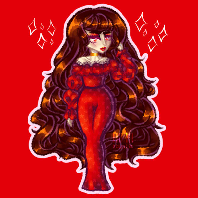 Make semi chibi drawings of your charaters by Bbyotic | Fiverr