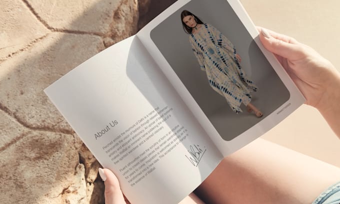 Design modern eye catchy catalog, magazine and lookbooks by ...