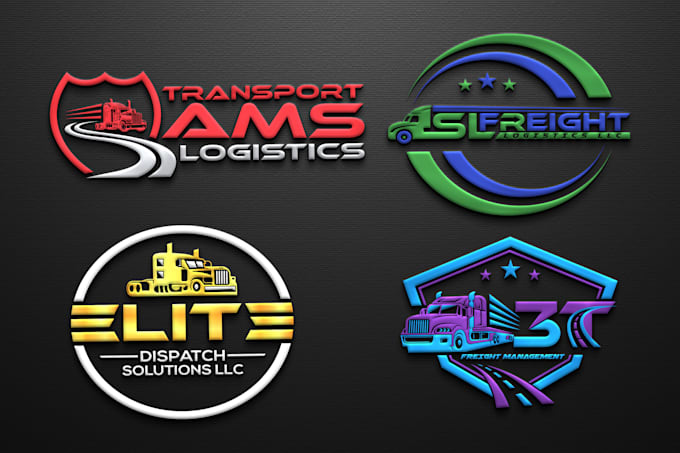 Create transport, trucking and logistics logo by Jahangir_alam01 | Fiverr