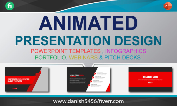 Design animated powerpoint ppt presentation and slides by Danish5456 ...