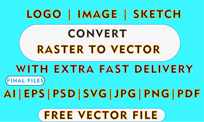 Do vector tracing modify redesign edit logo image convert to vector ai ...