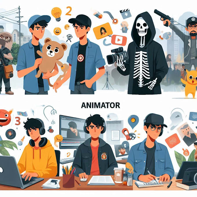 Create an amazing 2d animation explainer video by Areezhussain1 | Fiverr