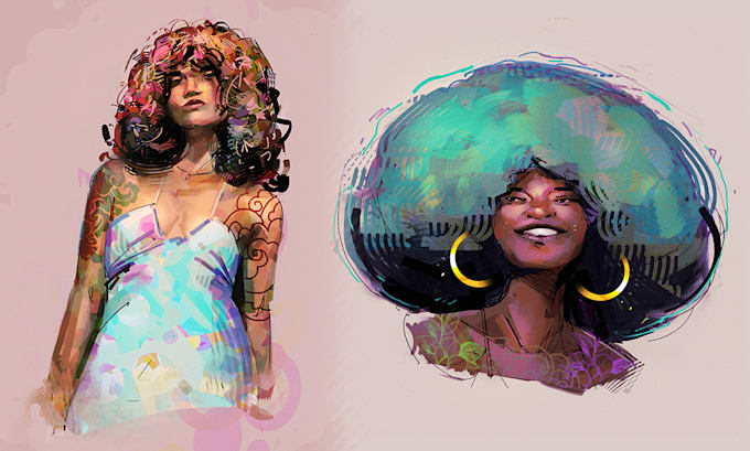 Design your characters with a full rendering by Rpupo_draws | Fiverr