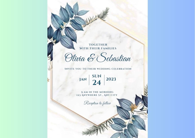 Create an unique and professional invitation design by Omarelazhary250 ...