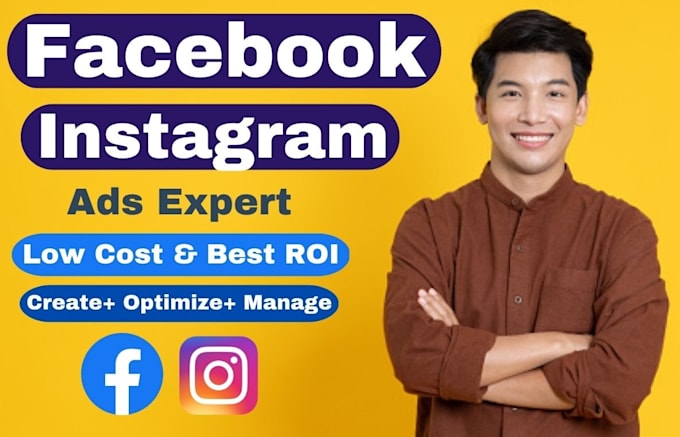 Create highly converting facebook ads and instagram ads campaign by Expertyeamin13 | Fiverr