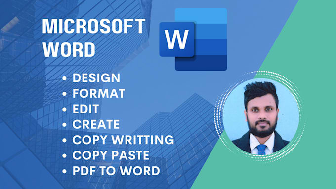 Design, format and edit microsoft word document by Screationsbiz | Fiverr