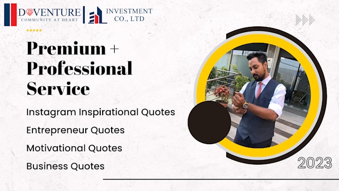 Design 100 motivational business quotes for instagram by Peterc_05 | Fiverr