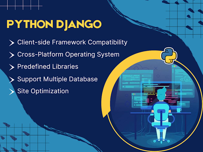 Develop web application or rest api using python django by ...