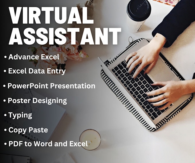 Be your virtual assistant, advance excel, excel data entry, typing, copy paste by ...