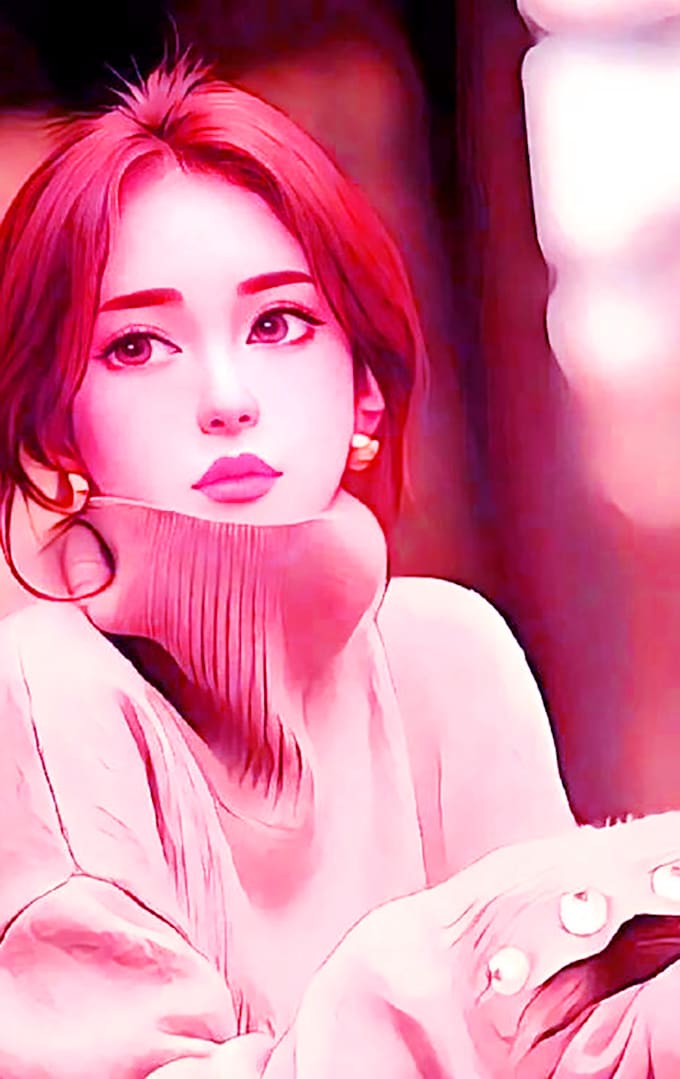 Do Cute Anime Character Fanart Oc Or Soft Nsfw By Sererine Fiverr