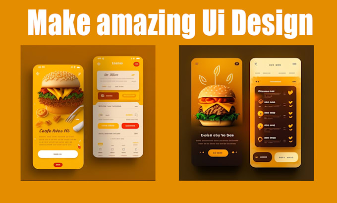 Make amazing ui design for app or web by Noumanbest1 | Fiverr