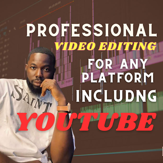 Edit your videos professionally for any platform including youtube by ...