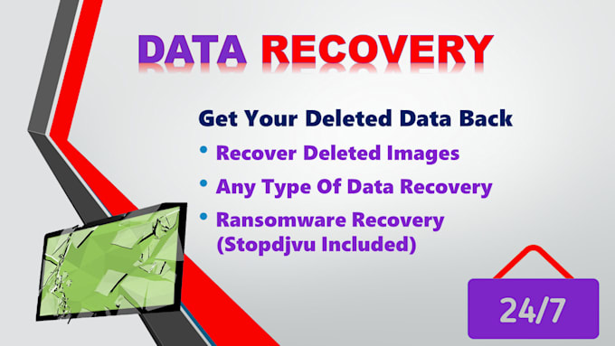 Do data recovery recover deleted files by Yousufjaved456 | Fiverr