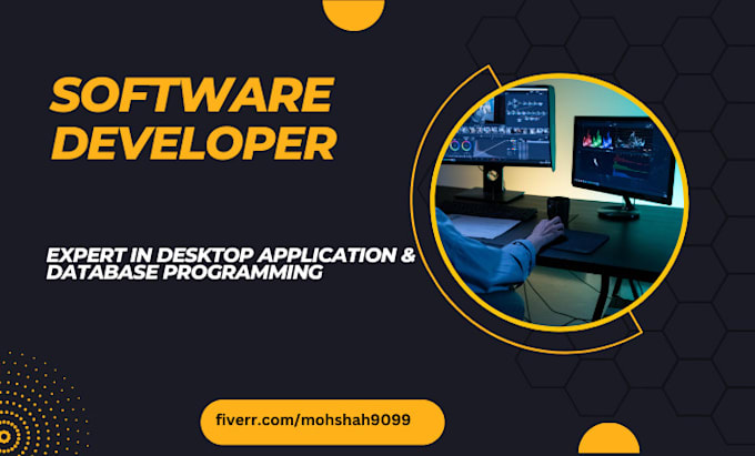 Develop desktop software using visual basic and sql server database by Mohshah9099 | Fiverr