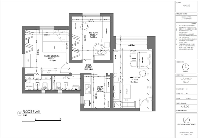 Make detailed 2d layouts for your project by Designunbound | Fiverr