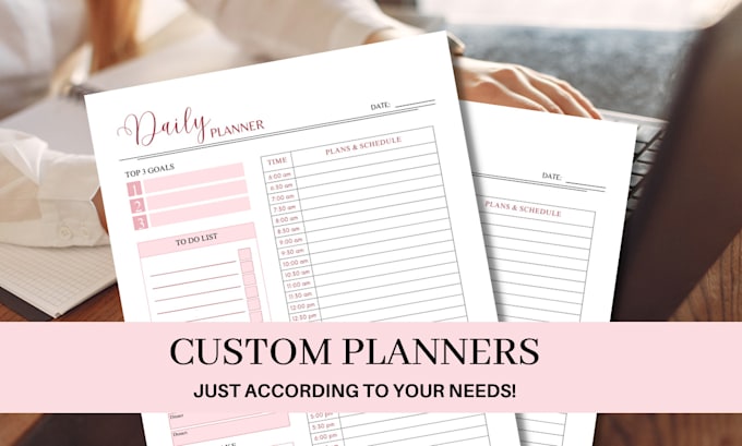 Design custom printable, editable planner, and journal on canva by ...