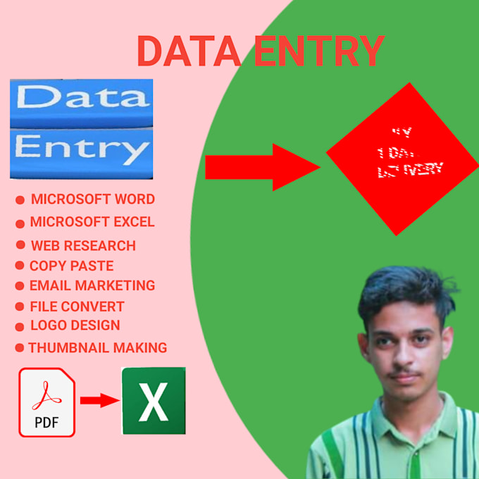 Do data entry all packages by Jppinakchakraba | Fiverr