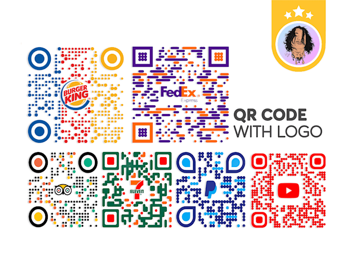 Create unique qr code with your logo by Kodals | Fiverr
