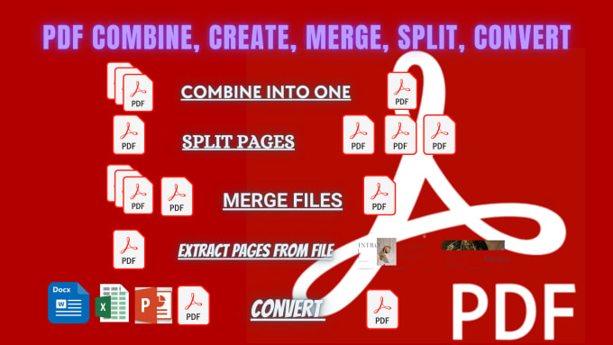 Combine merge split convert extract delete pages pdf files by Zuhaib ... Combine merge split convert extract delete pages pdf files by Zuhaib ...