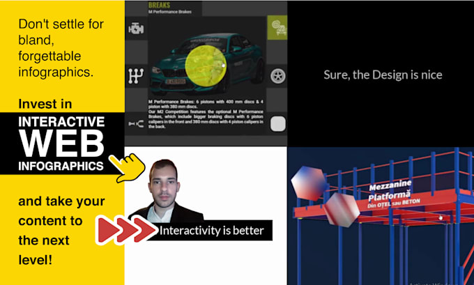 Create an interactive infographic for your website by Uniquevectorcom ...