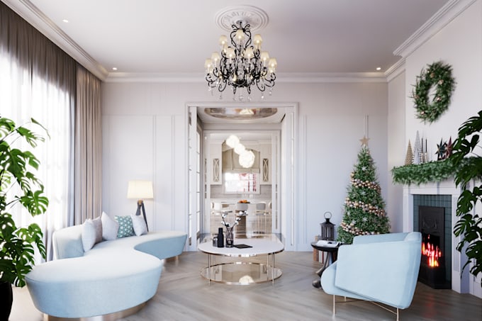 Create high quality interior rendering of your project by Klt_mood | Fiverr