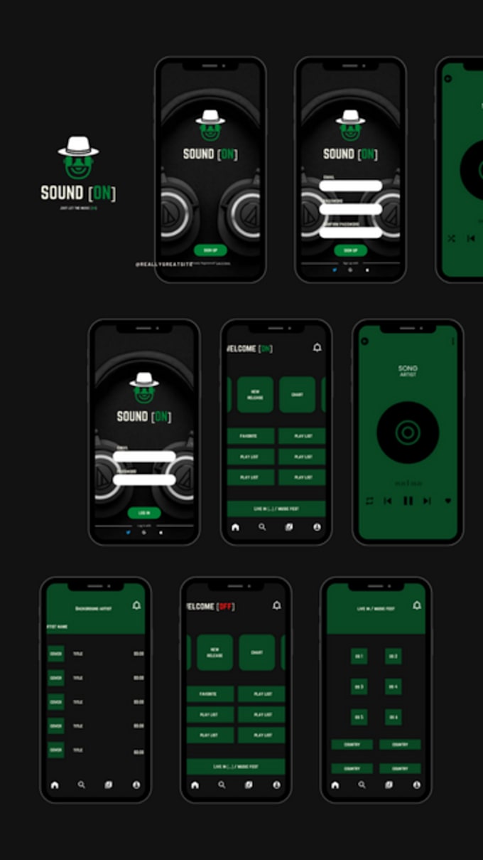 Do ui design, guys by Jihanaufal | Fiverr
