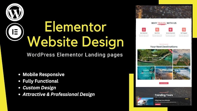 Design and develop your website using elementor by Ikra_azhar | Fiverr Design and develop your website using elementor by Ikra_azhar | Fiverr