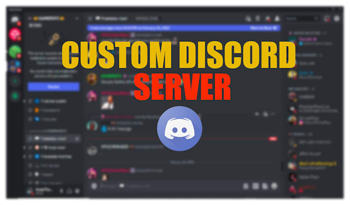 Create custom discord server by Abdulahadab | Fiverr