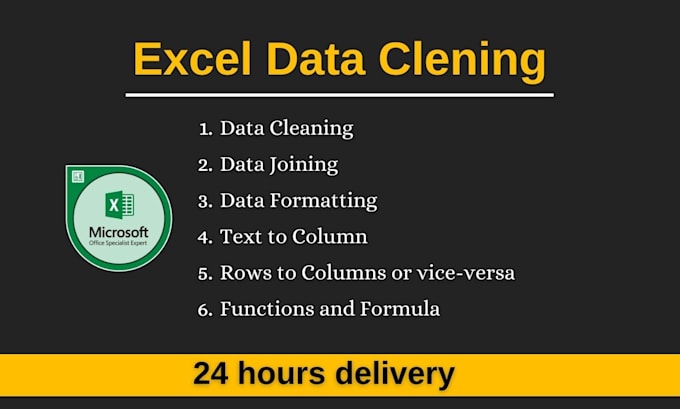 Data cleaning, joining and organize excel or csv data by Excelandbi ...