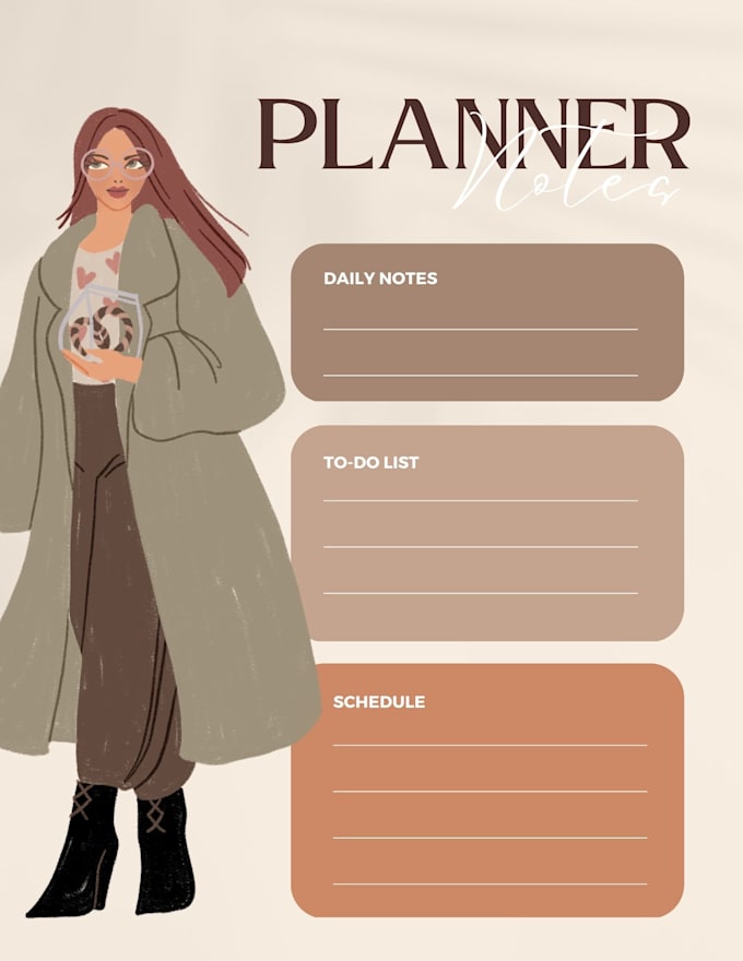 Design custom planner , notebook cover for any niche kdp by Fathinouha ...