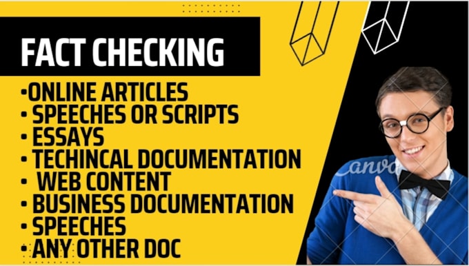 Fact check your document within 12 hour by Ha_hub | Fiverr