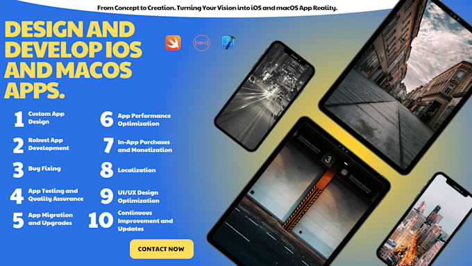 Design and develop an ios and macos applications by Mahirsaeed | Fiverr