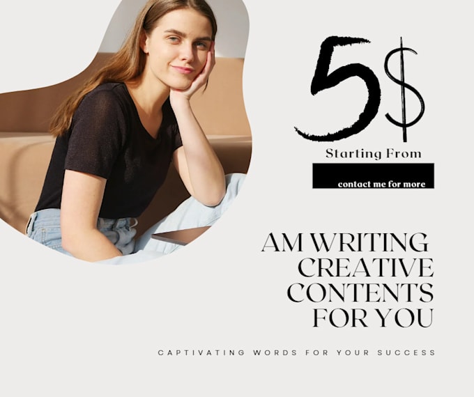 Captivating words for your success by Chamodisanjula1 | Fiverr