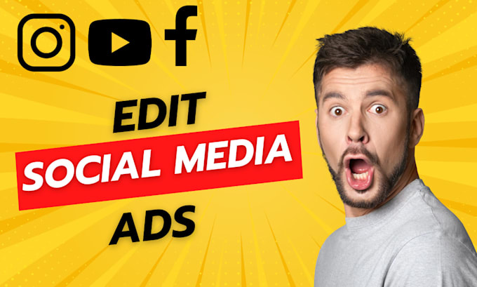 Professionally edit social media ads for you by Shahmeer85 | Fiverr