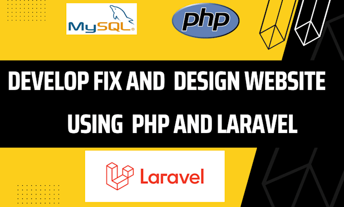 Develop ,fix , design website using php and laravel by Oussamabenabid | Fiverr