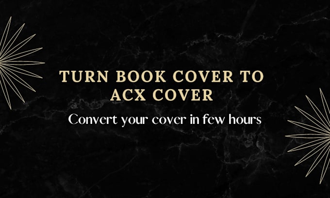 Turn your book cover to acx audio book cover by Propublisher916 | Fiverr