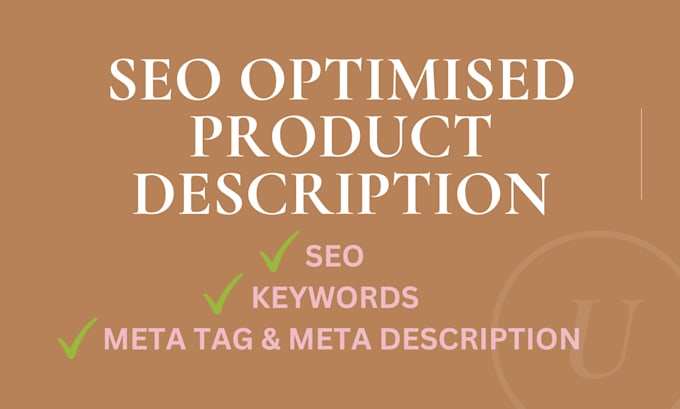 Write 3 seo product descriptions that sell by Uniquewebartist | Fiverr