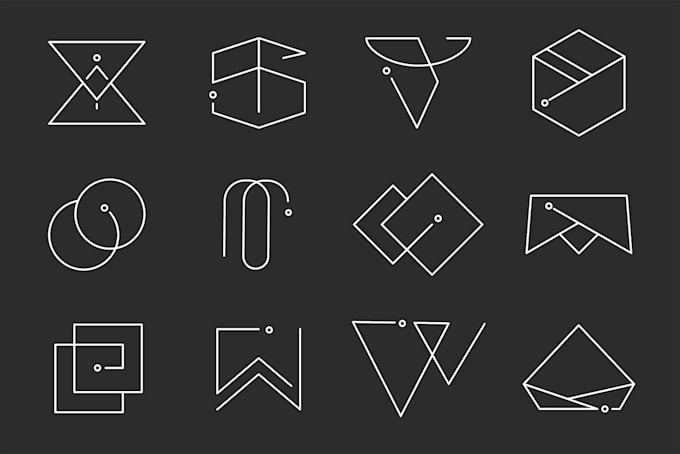 Design a mystical and a sacred geometry logo by Tehreemzafar | Fiverr