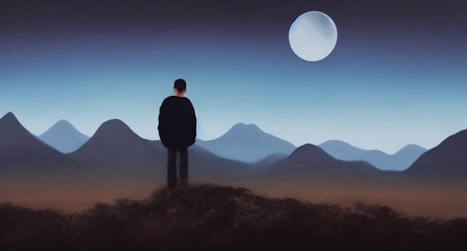 Create a sad lonely cry album cover art custom design by ...