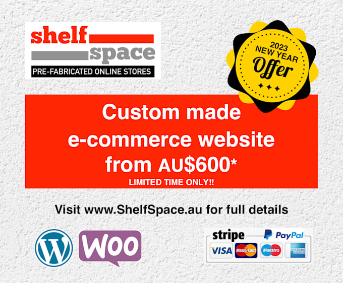 Build you a fully operational online store host it and offer full ...
