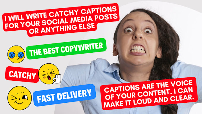Write engaging, catchy, and customized social media captions by Laameed ...