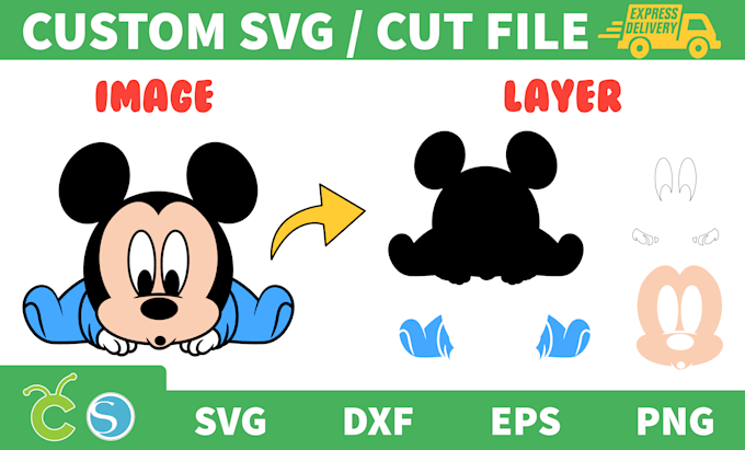 Create custom svg for silhouette and cricut, cut file by Raymi_c | Fiverr