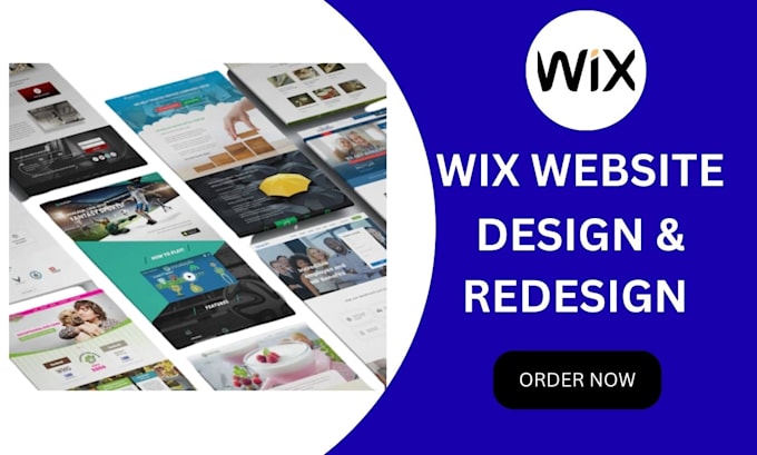 Do wix website design or redesign, create wix responsive landing page, ecommerce by Halimat ...