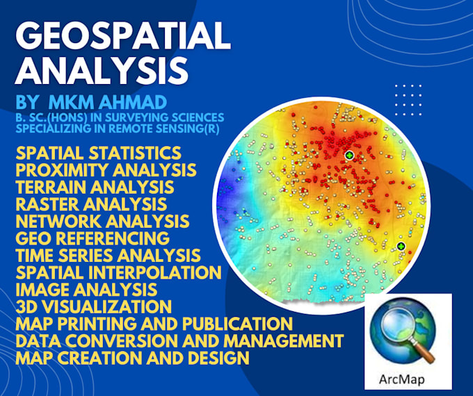 Do any work of geo spatial analysis by Mahsookahmad | Fiverr