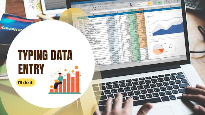 Do data entry typing, type notes, copy paste, typewriting by ...