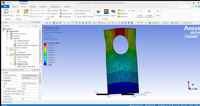 Do fea, stress, structural, and thermal analysis using ansys by ...