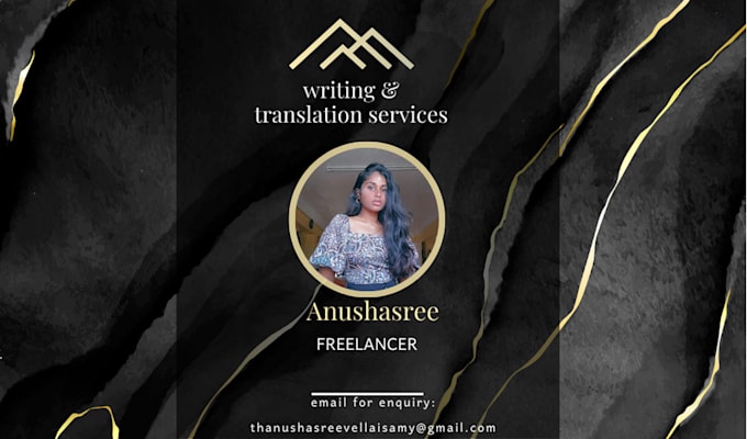 Customized job description writing and translation by Thanushasreevel ...