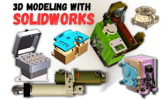Do 3d modeling, rendering and product design in solidworks by ...